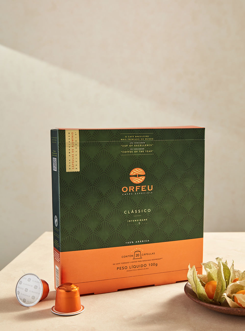 Kit 200 cápsulas Café Clássico Compatível com Nespresso | Café Orfeu ...